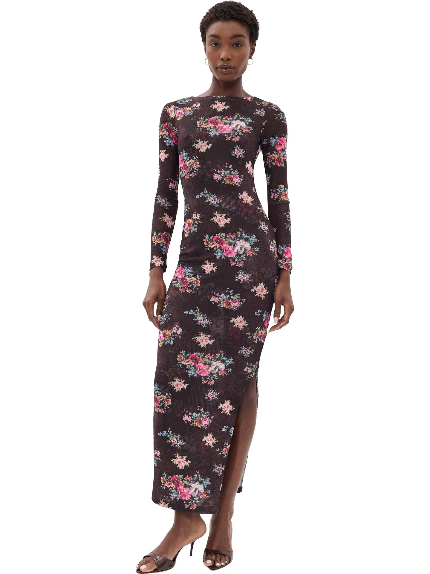AFRM AFRM Phyll Dress - Floral Print Maxi Dress